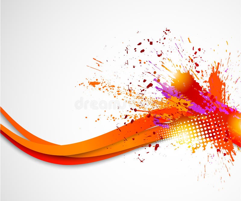 Abstract Grunge Circles. Education Background Stock Vector ...