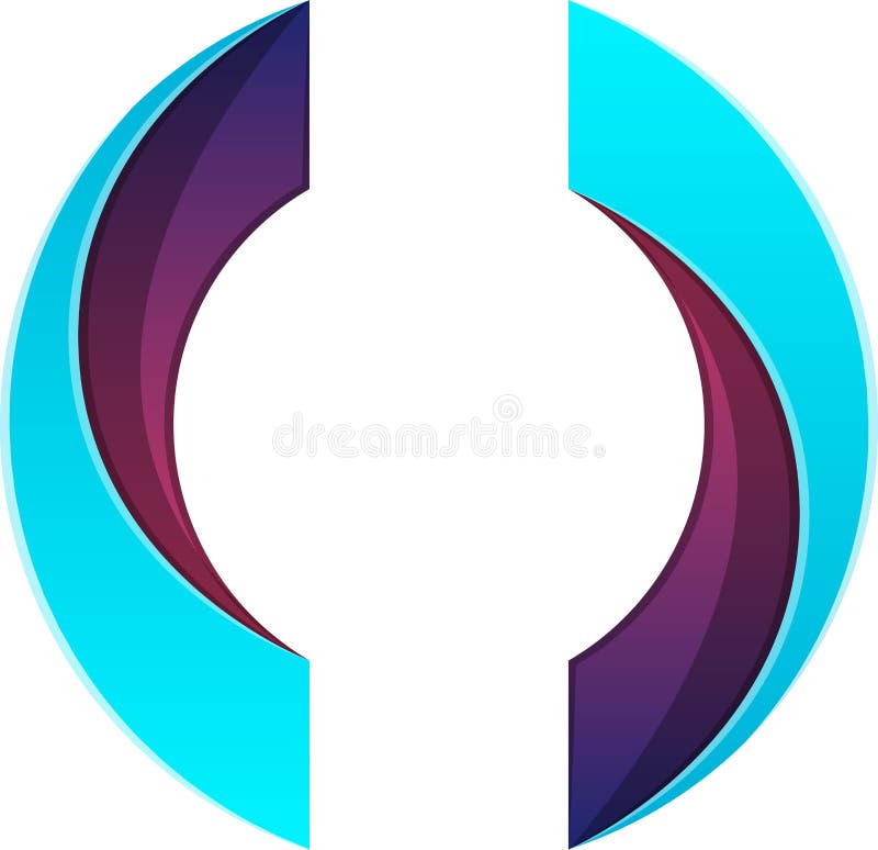 Business Circle Half Logo Stock Illustrations – 987 Business Circle ...