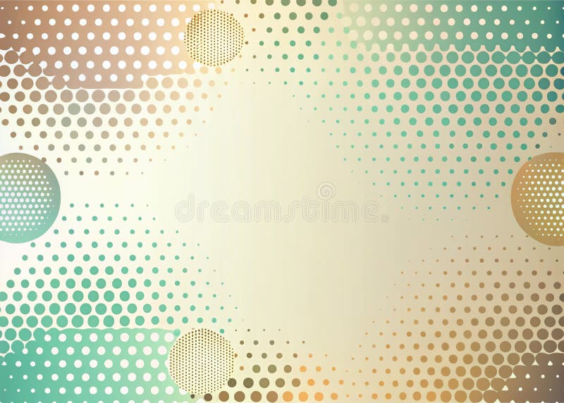 Abstract Halftone Backgrounds Dynamic Dot Patterns and Circles for ...
