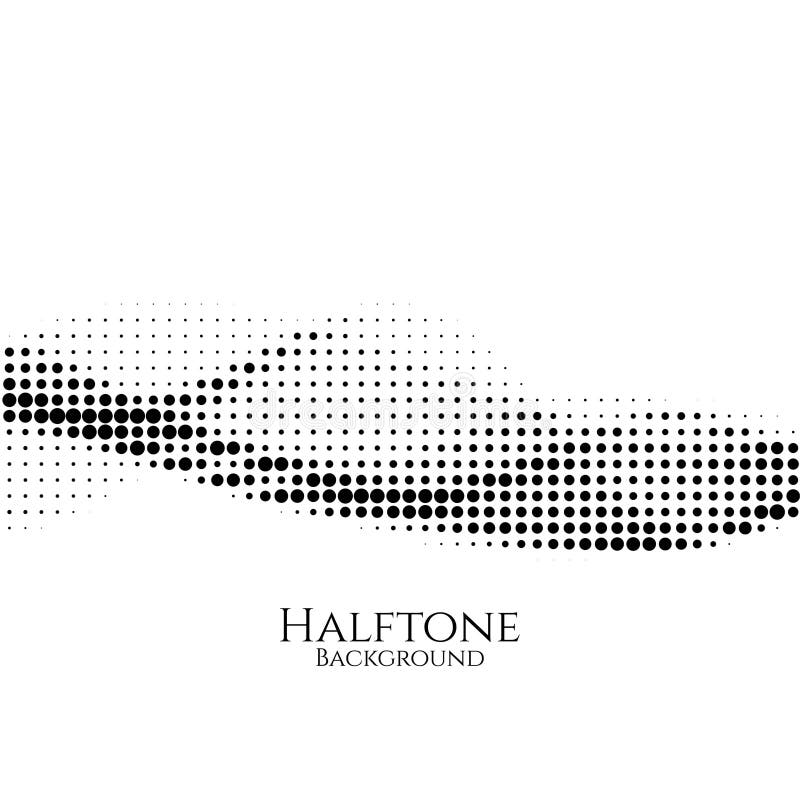 Abstract Halftone Design Background Stock Vector - Illustration of ...