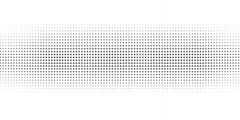 Abstract Halftone Dots Pattern Grayscale Background Texture Stock ...