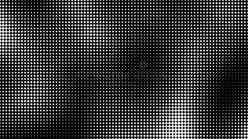 Abstract Halftone Motion Background. Moving Squares Seamless Loop Stock ...