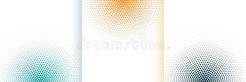 Three Colors Seamless Ornament Shape. Simple Pattern Abstract ...