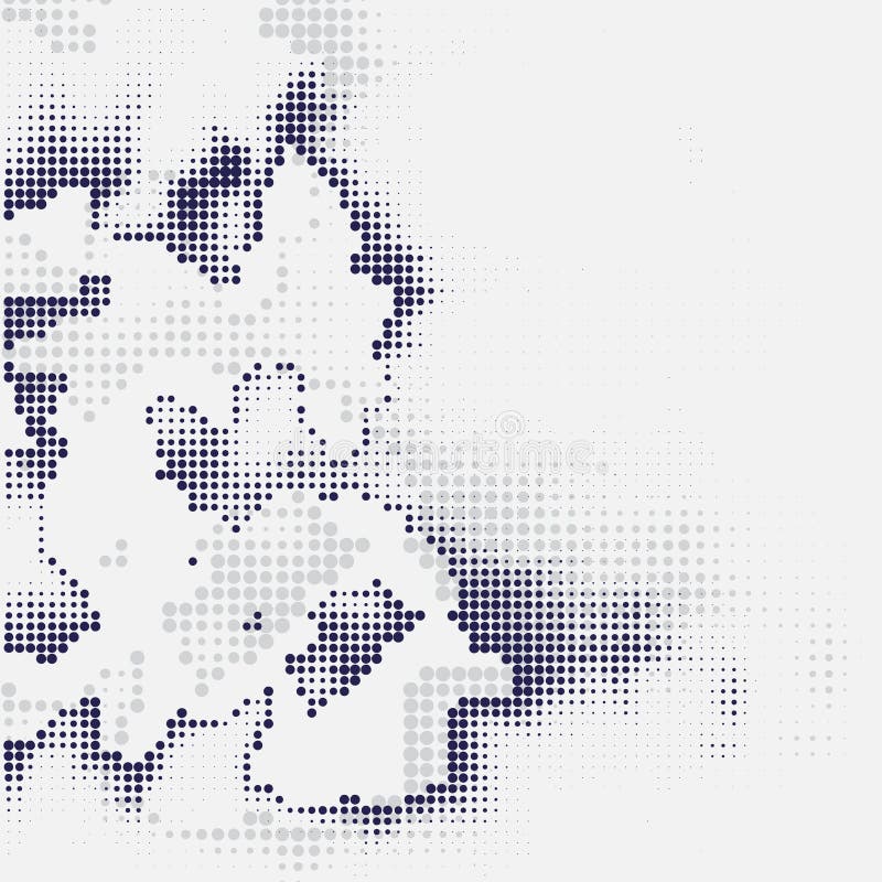 Abstract halftones stock vector. Illustration of orange - 56810264