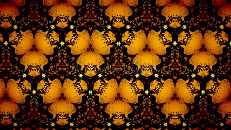 Abstract Halloween Pattern Wallpaper Stock Illustration - Illustration ...