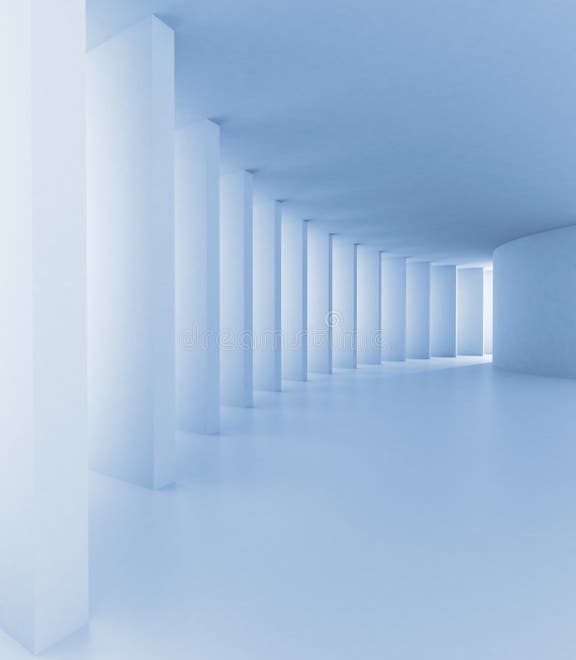 Abstract hallway stock illustration. Illustration of hall - 19695712