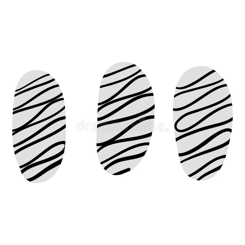 Abstract Hand Draw Shape. Doodle Childish Doodle Art Element, Simple ...