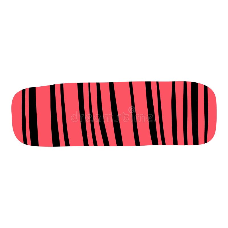 Abstract Hand Draw Shape. Doodle Childish Doodle Art Element, Simple ...