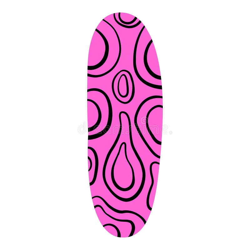 Abstract Hand Draw Shape. Doodle Childish Doodle Art Element, Simple ...