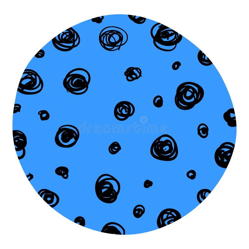 Abstract Hand Draw Shape. Doodle Childish Doodle Art Element, Simple ...