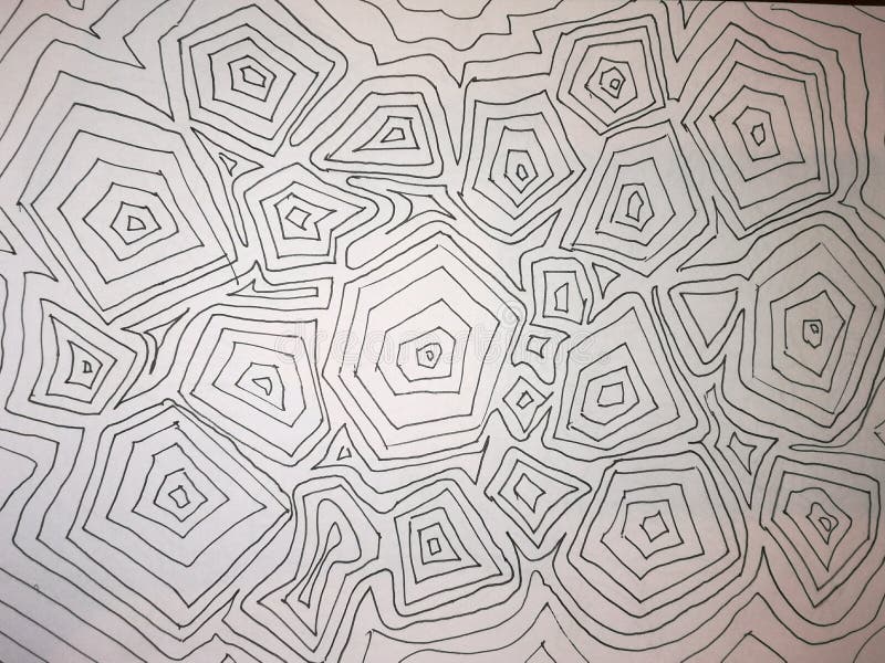 Abstract hand drawing 7 stock photo. Image of branch - 180094168