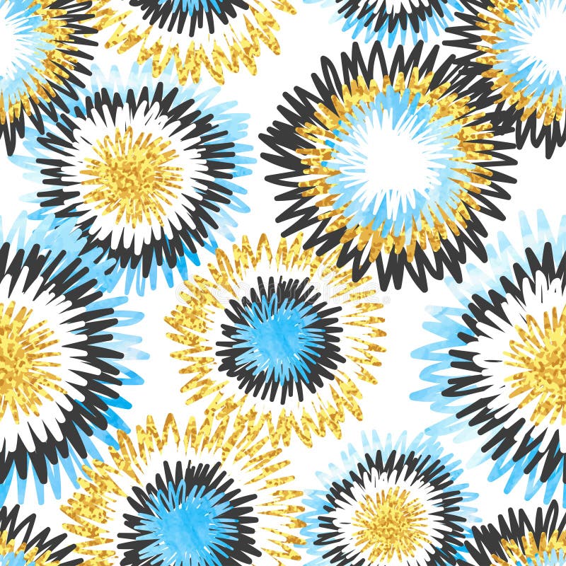 Abstract Hand Drawn Circles Seamless Pattern. Stock Vector ... Abstract Hand Drawn Circles Seamless Pattern. Stock Vector ...