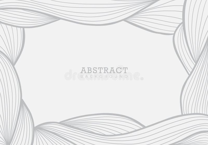 A Doodle-style Frame Featuring Intricate Hand-drawn Lines Stock Vector ...