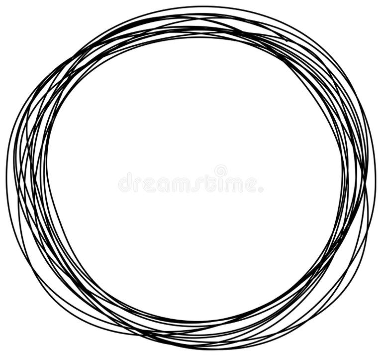 Scribble Circle Stock Illustrations – 57,128 Scribble Circle Stock ...