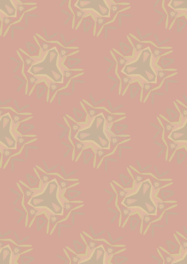 Abstract Hand Drawn Seamless Pattern, Brush Strokes Texture Stock ...