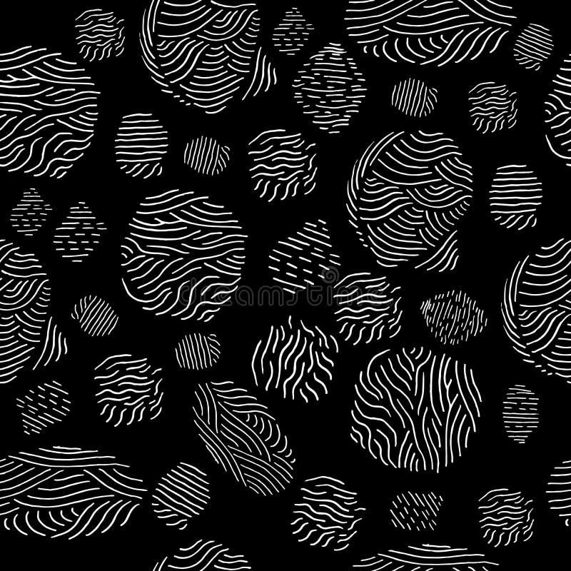 Abstract Hand Drawn Seamless Pattern with Doodle Fingerprints. S Stock ... Abstract Hand Drawn Seamless Pattern with Doodle Fingerprints. S Stock ...