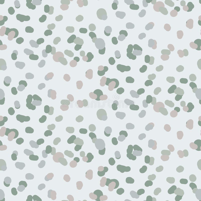 Abstract Hand-drawn Seamless Pattern in Soft Color Stock Illustration ...