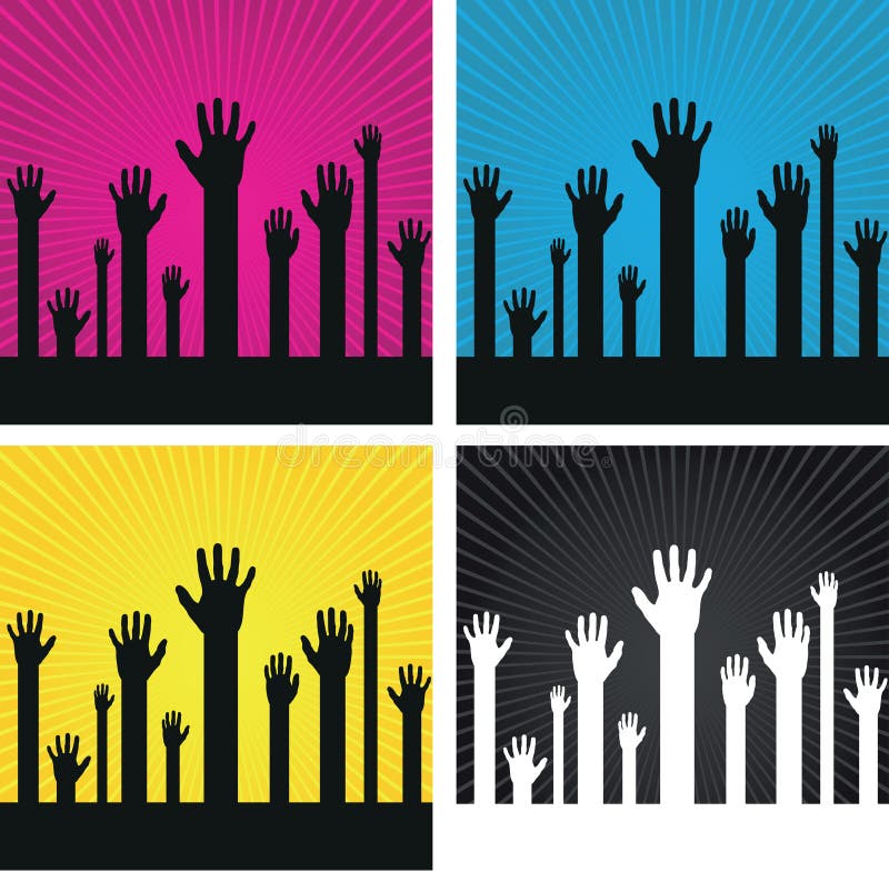 Abstract hands stock vector. Illustration of hold, elements - 32753914