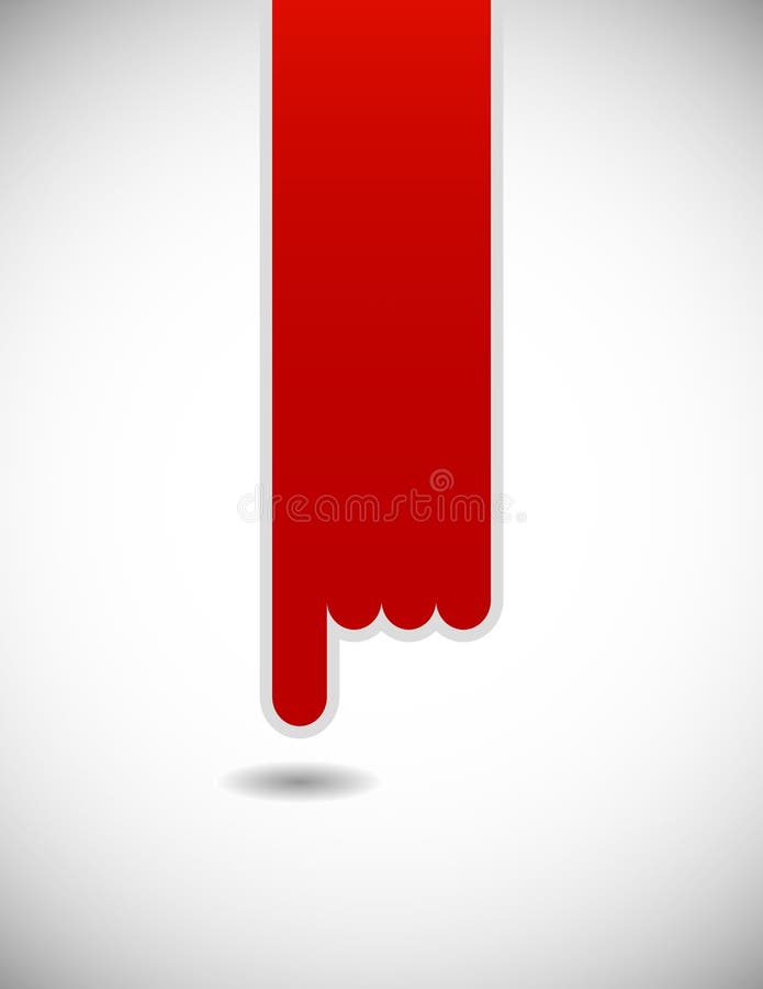 Abstract Hanging Finger Pointer Background Stock Vector - Illustration ...