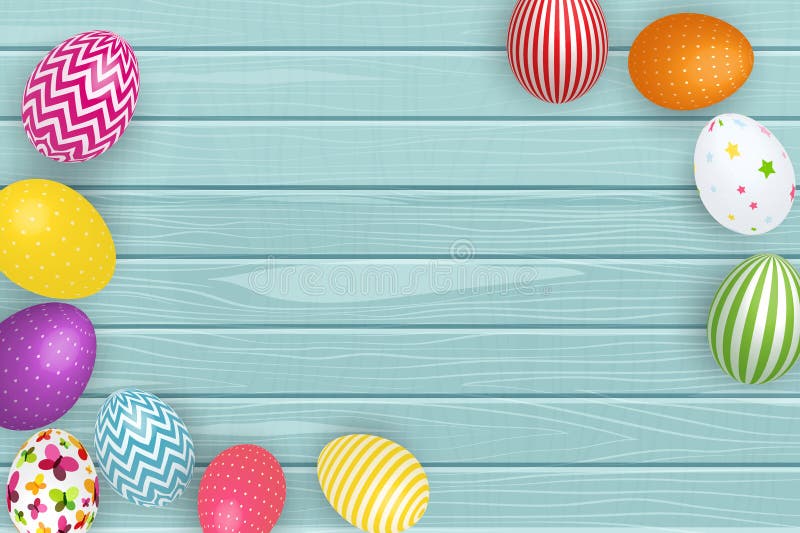 Abstract Happy Easter Background Vector Illustration Stock Vector ...