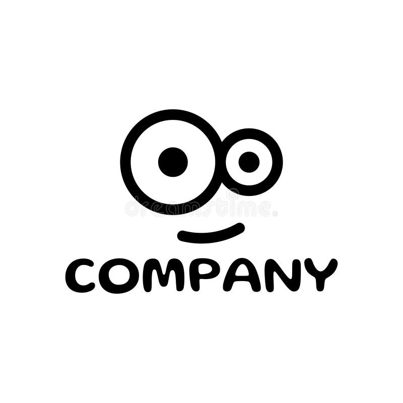 Abstract Happy Smile Logo Design Stock Vector - Illustration of ...