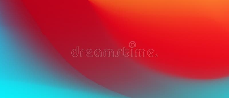 Abstract Gradient Blue and Red Contrast Colors Stock Vector ...