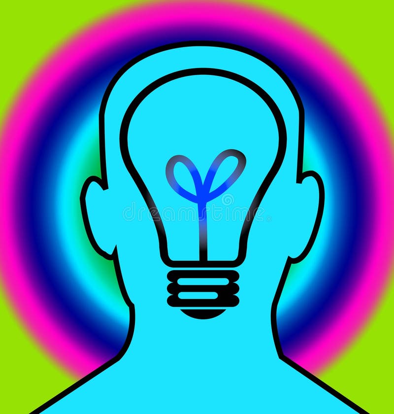 Abstract head stock illustration. Illustration of connect - 658416