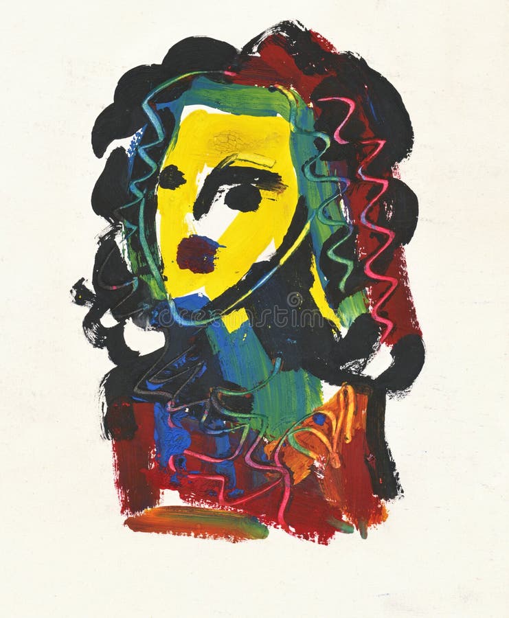 Abstract head stock illustration. Illustration of head - 384192