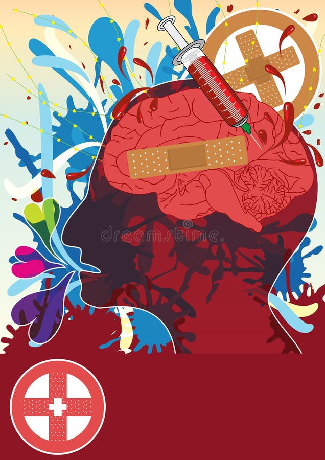 Abstract Headache_eps stock vector. Illustration of care - 20947135