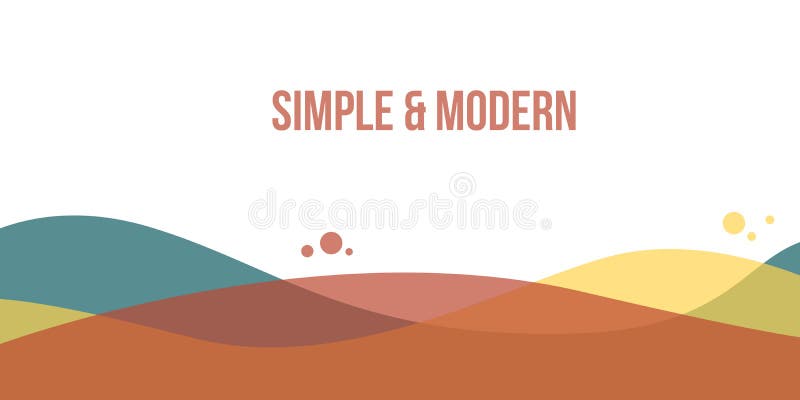 Abstract Header Website Modern Style Stock Vector - Illustration of ...