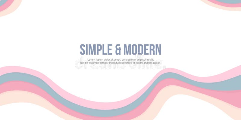 Abstract Header Website with Pink Theme Stock Vector - Illustration of ...