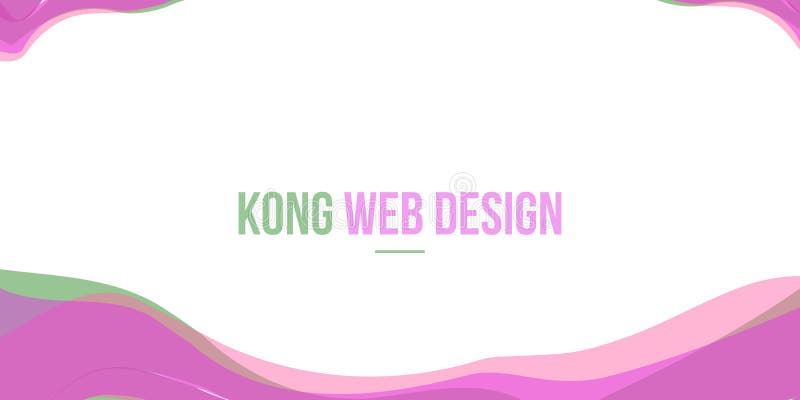 Abstract Header Website Pink Wave Stock Vector - Illustration of layout ...