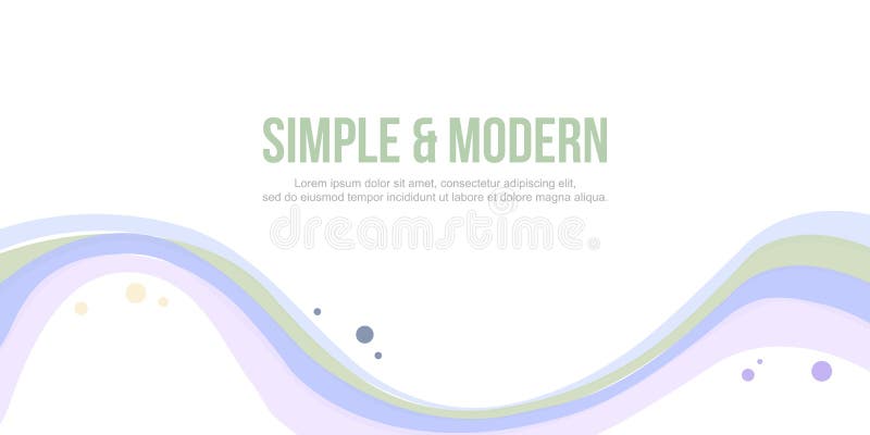 Abstract Header Website Purple Wave Stock Vector - Illustration of ...