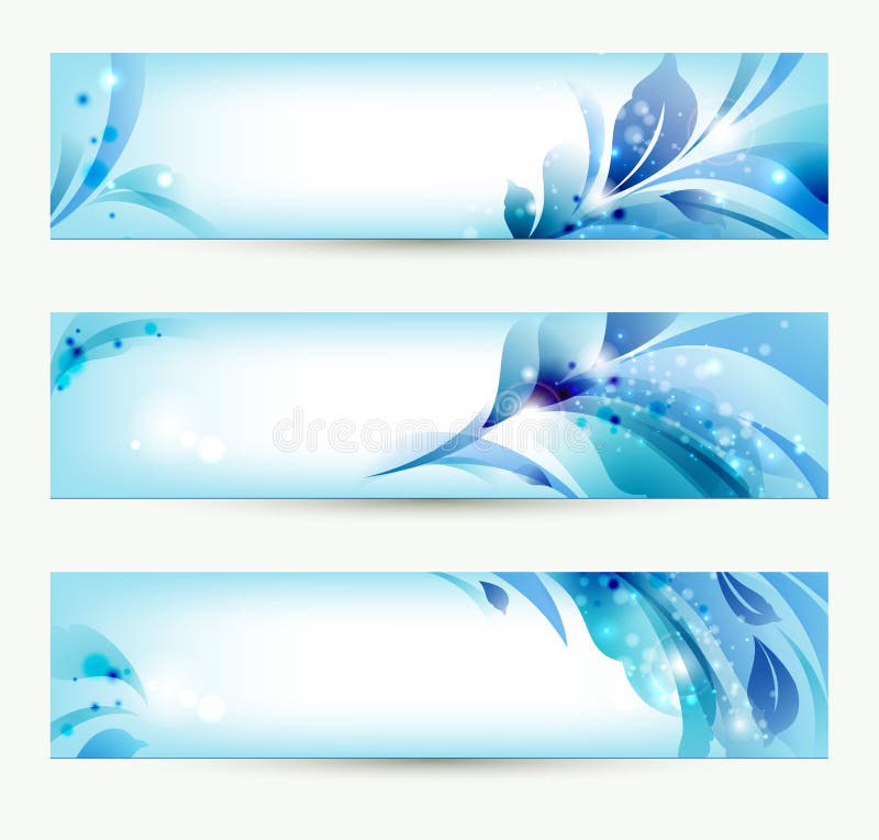 Blue flowers stock vector. Illustration of harmony, creative - 37029875