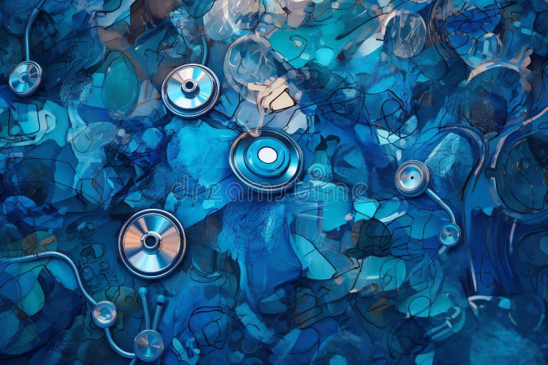 Healthcare Texture Background Design Stock Illustration - Illustration ...