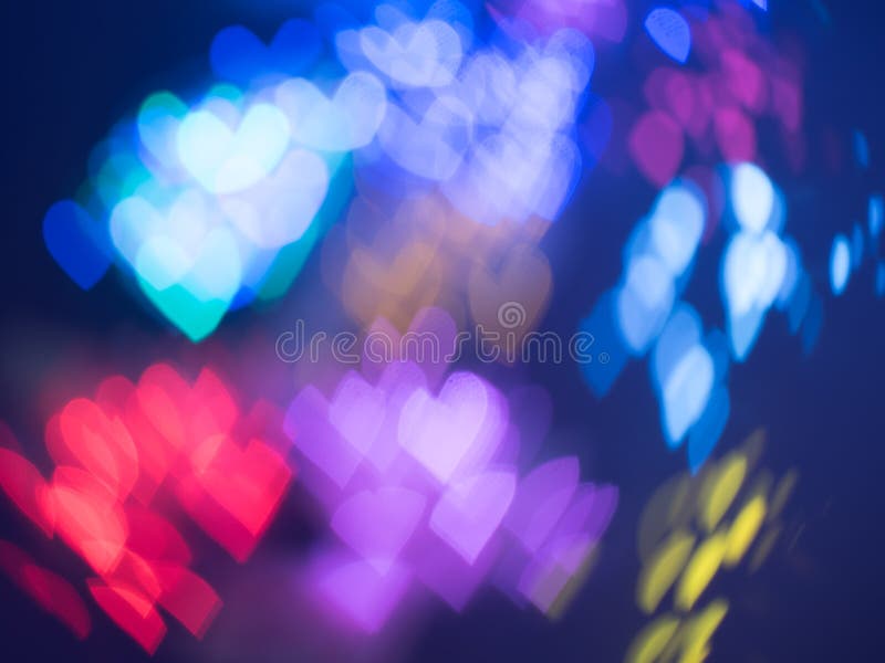 Abstract heart bokeh stock photo. Image of blur, light - 84293392