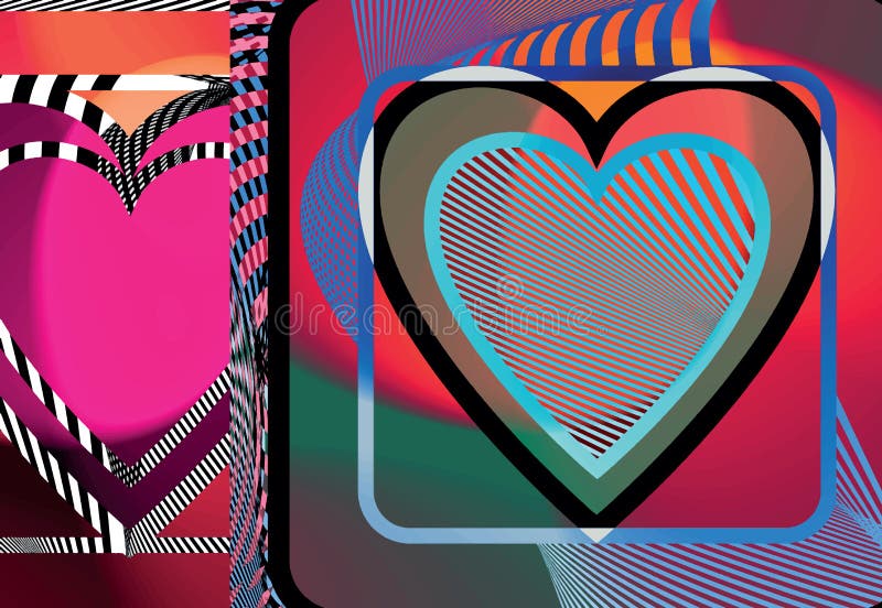 Asymmetric Heart Stock Illustrations – 163 Asymmetric Heart Stock ...