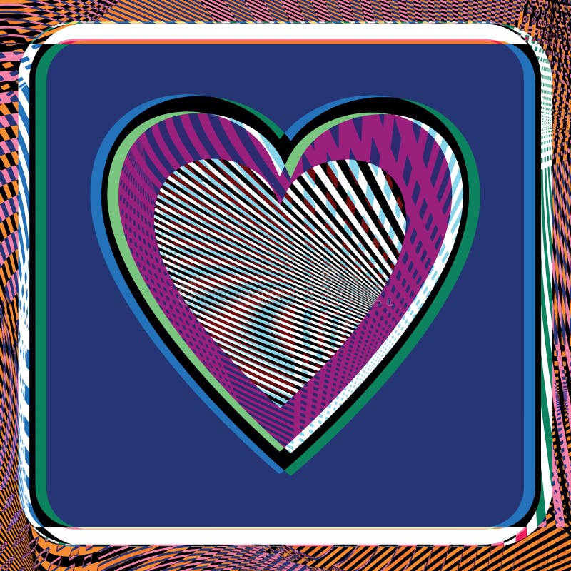 Asymmetric Heart Stock Illustrations – 163 Asymmetric Heart Stock ...