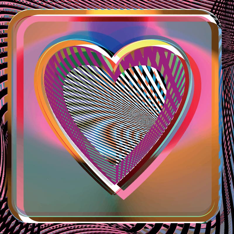 Asymmetric Heart Stock Illustrations – 163 Asymmetric Heart Stock ...