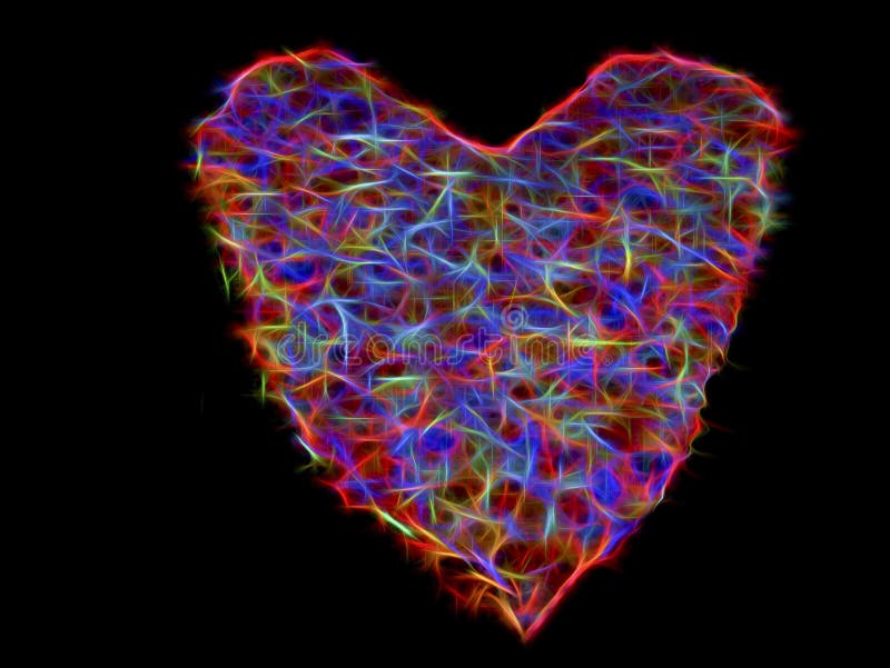 Abstract Heart stock image. Image of shape, pulsing, blue - 67110293