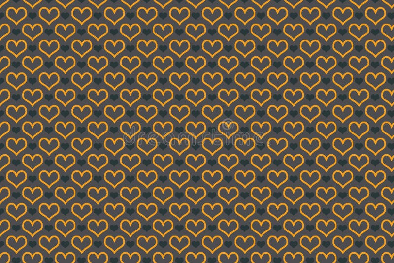 Abstract Heart Pattern Template for Fabric, Tile Design. Background ...