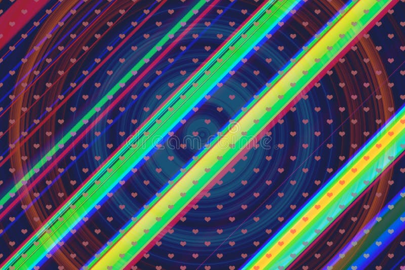 Abstract Heart Pattern Template for Fabric, Tile Design. Background ...