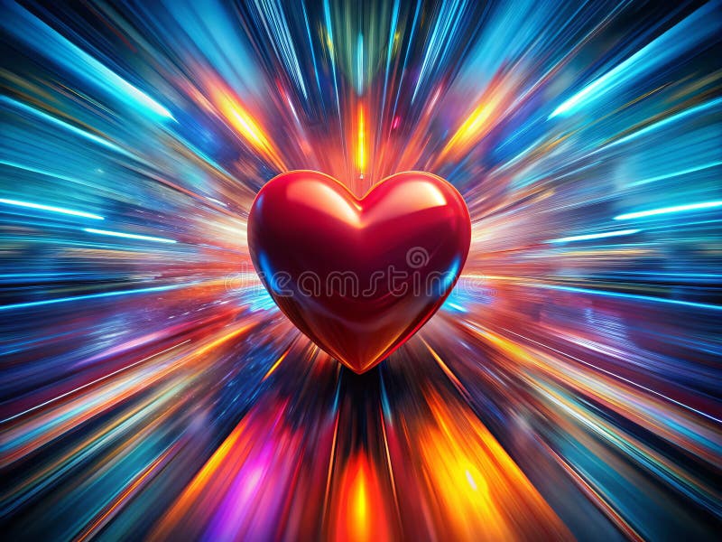 Abstract Heart Rate Visualization a Dynamic BirdsEye View of ...