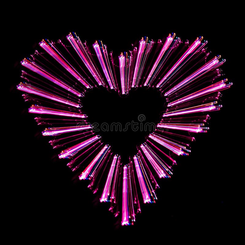 Abstract heart shape stock illustration. Illustration of color - 64257910