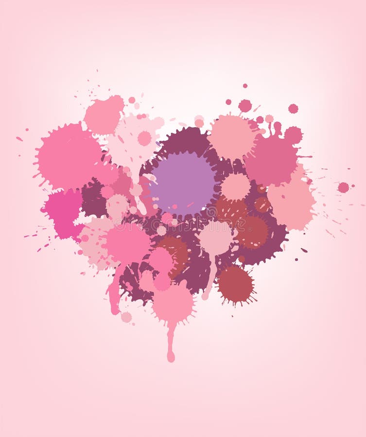 Abstract Heart . Vector Illustration Stock Vector - Illustration of ...