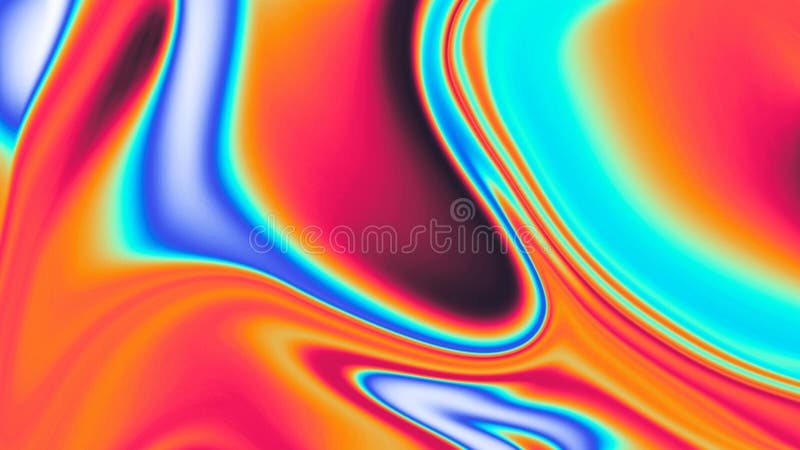 Abstract Heat Vision Liquid Gradient Pattern Stock Illustration ...