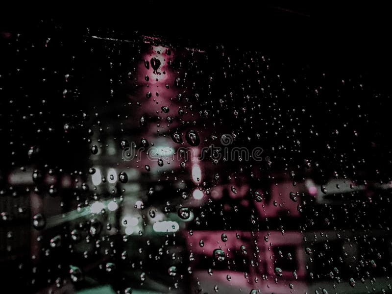 Rain Splash Abstract Blue Background Stock Illustration - Illustration ...