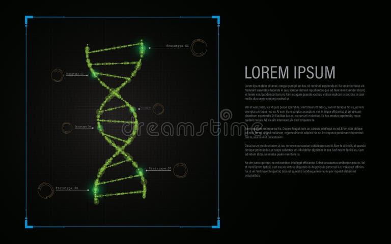 Vector Abstract Science Innovation Concept Background Stock ...