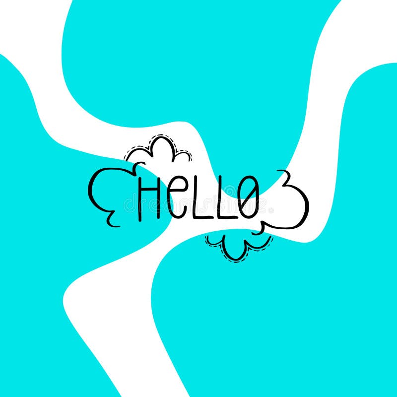 Abstract Hello Background-03 Stock Vector - Illustration of layer ...