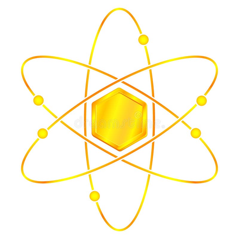 Gold Atom Electron Stock Illustrations – 754 Gold Atom Electron Stock ...